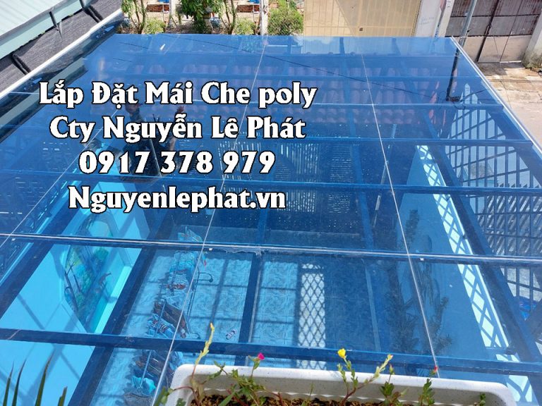 Báo Giá Lắp Đặt Mái Che Poly, Mái Hiên Nhựa Poly Lấy Sáng Sân Thượng ...